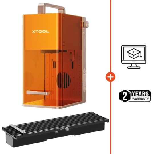 xTool F2 Slide extension pack - Lasersnijden met Vergroot Werkgebied